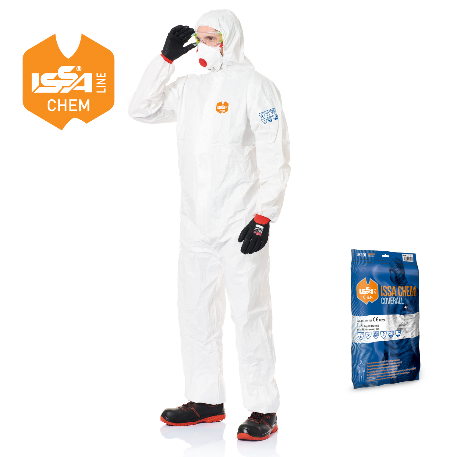 ISSA LINE Issa Chem Kombinéza, Kat. III, Typ 5,6 | Rempo