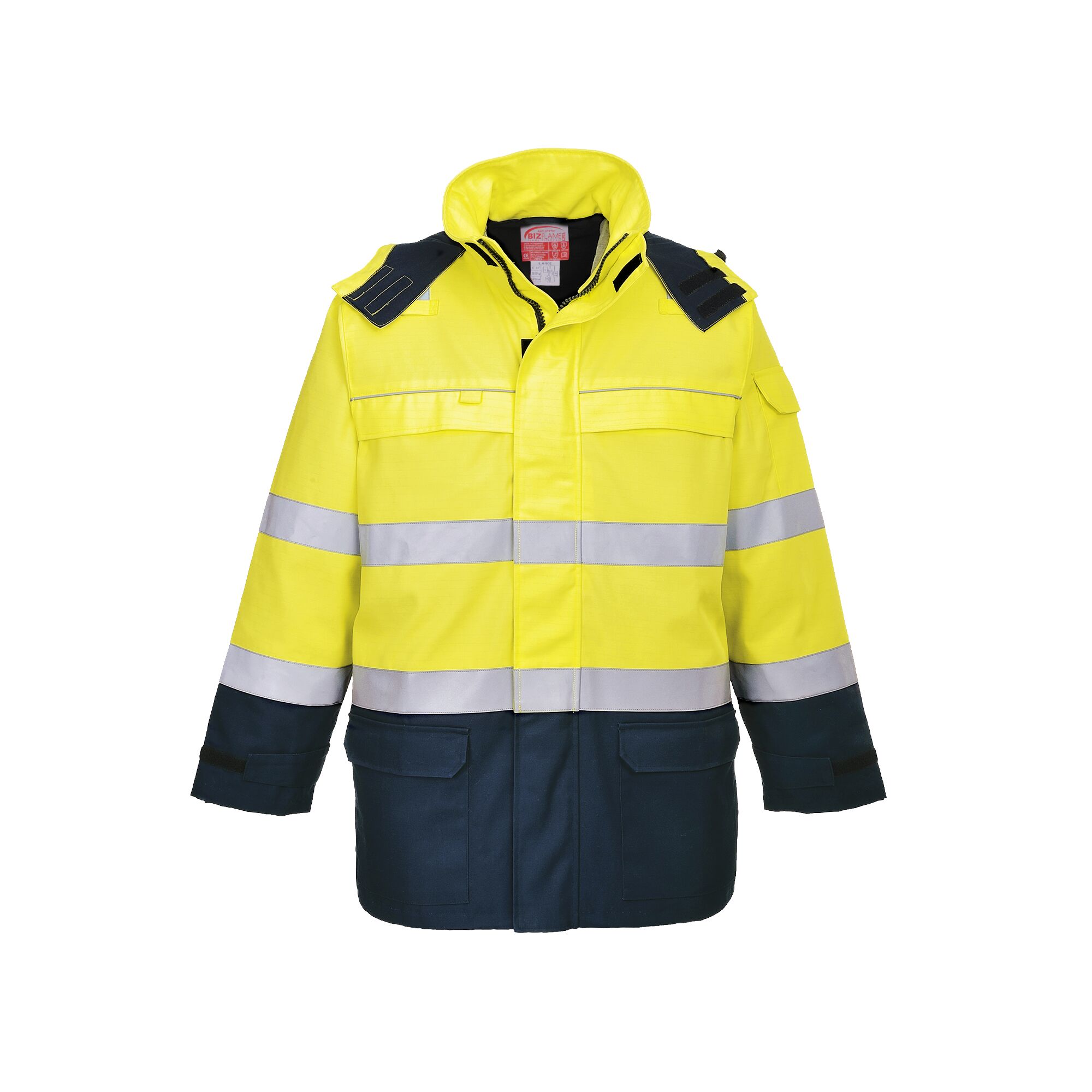Portwest FR79 Bizflame Multi Arc Hi-Vis Nehorľavá reflexná bunda | Rempo